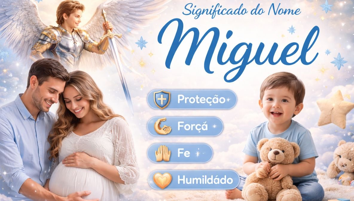Significado do Nome Miguel: Quem é como Deus? - Rosa Azul Kids